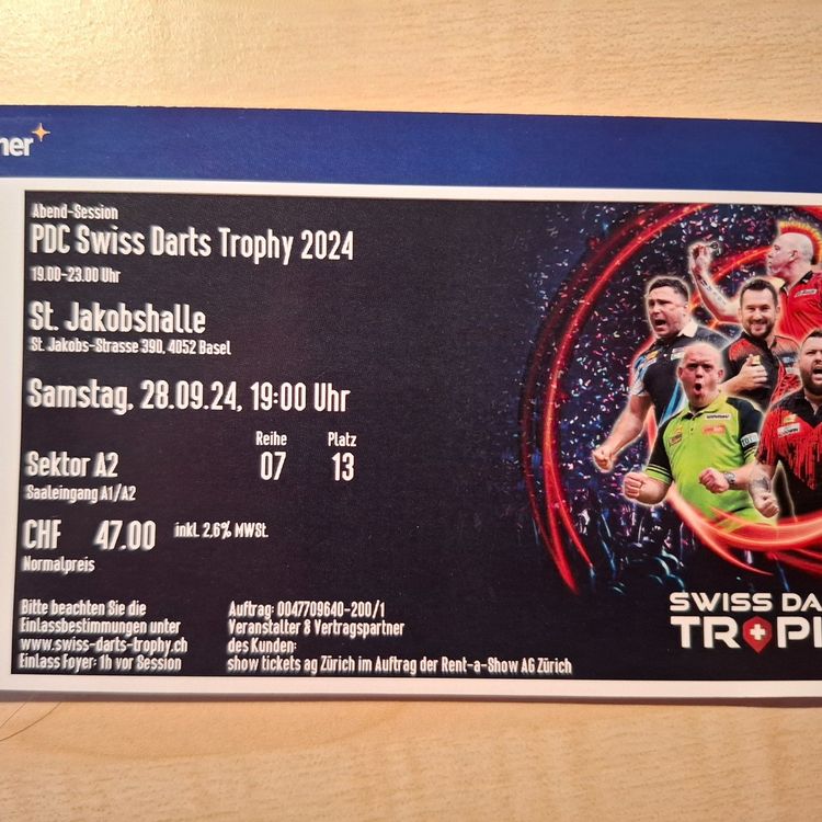 PDC Swiss Darts Trophy 2024 | Kaufen auf Ricardo