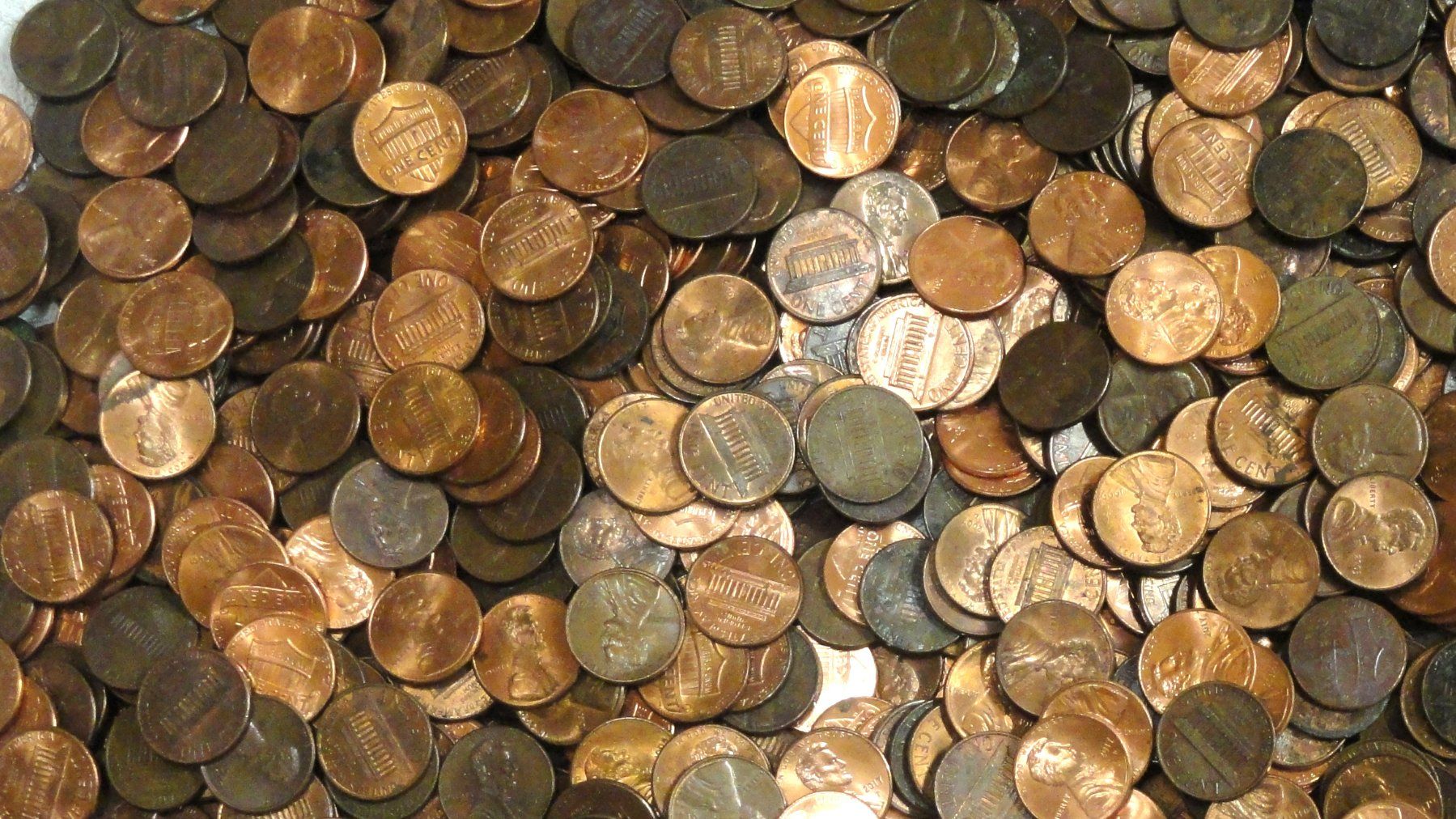 9 kg 1-Cent Münzen aus den USA (Gebraucht) in Niederteufen für CHF 15 ...