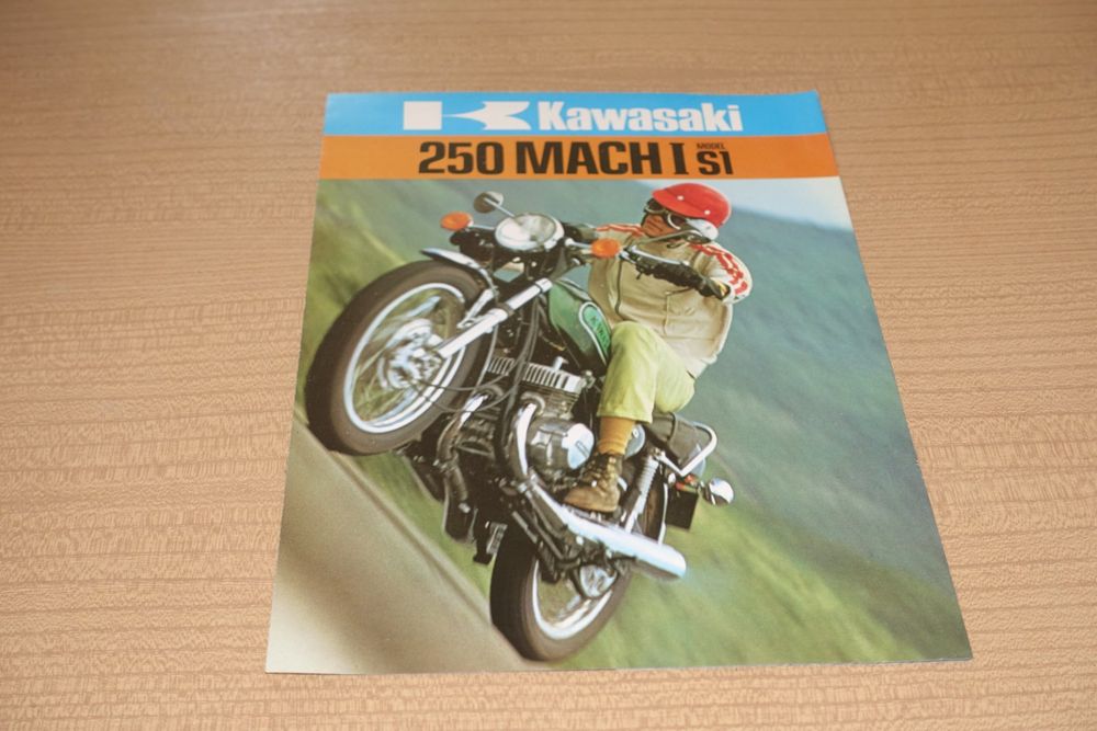 KAWASAKI 250 MACH 1 S1 PROSPECTUS OLDTIMER VINTAGE (Gebraucht) in für ...