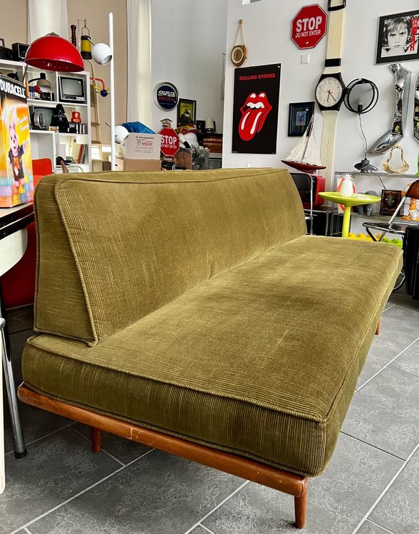 Teak Holz Cord Sofa Manchester PT Design (Gebraucht) in Reigoldswil für ...