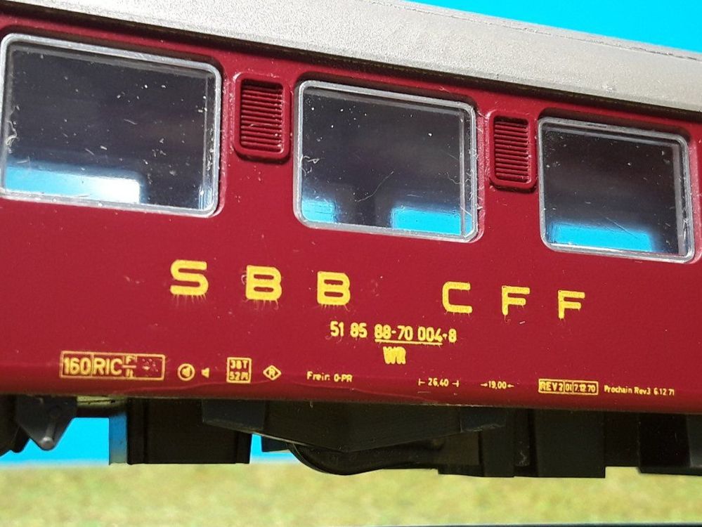 Liliput _ SBB Restaurant Wagen _ Spur H0 (Gebraucht) in Uerikon für CHF 23 – mit Lieferung auf ...