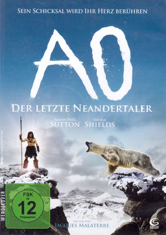 DVD: Ao, der letzte Neandertaler (mit Simon Paul Sutton) (Gebraucht) in ...