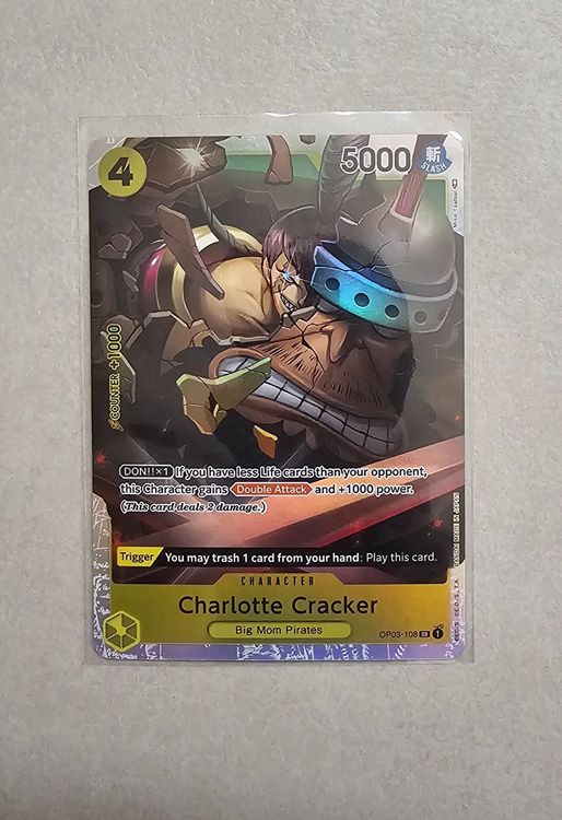 One Piece Charlotte Cracker SR (OP03-108) (V.1) (Neu (gemäss Beschreibung)) in Rickenbach b. Wil ...