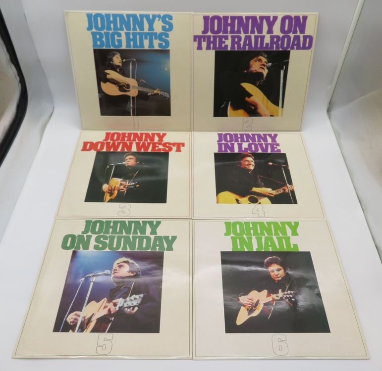 Johnny Cash 6er Vinyl Platten Set (Gebraucht) in Reinach BL für CHF 16 ...