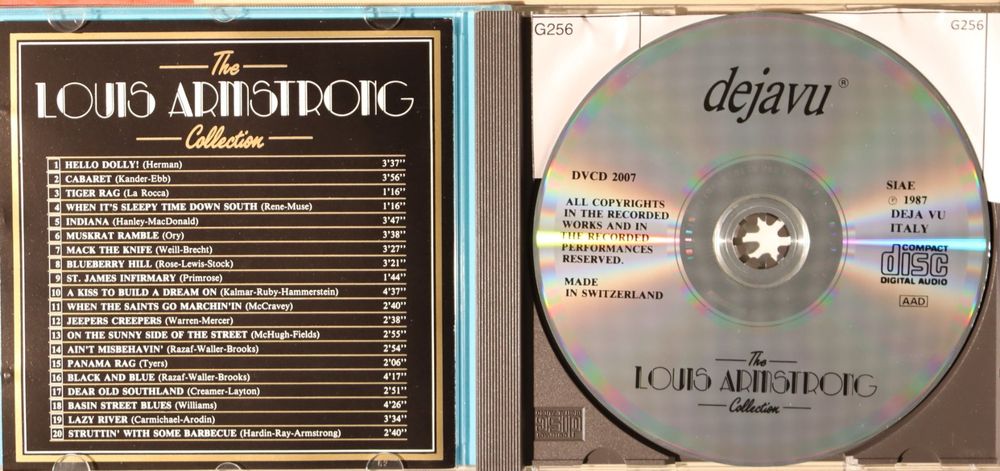 Louis Armstrong – The Louis Armstrong Collection - 20 Golden (Gebraucht) in Luzern für CHF 2.9 ...