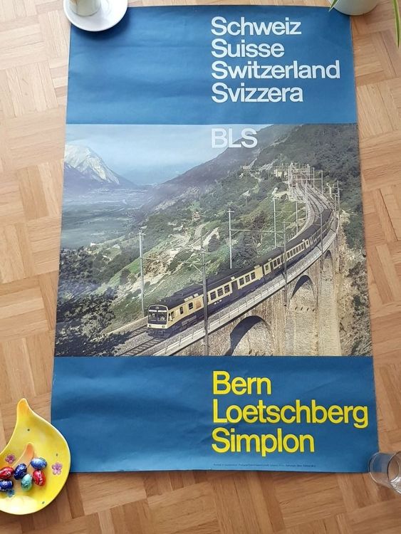 BLS Poster 102cm x 63,5cm | Kaufen auf Ricardo