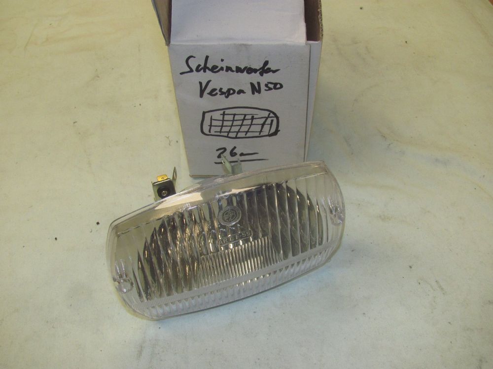 NEU Scheinwerfereinsatz PIAGGIO Vespa N50 (Neu (gemäss Beschreibung)) in Malters für CHF 9 – mit ...
