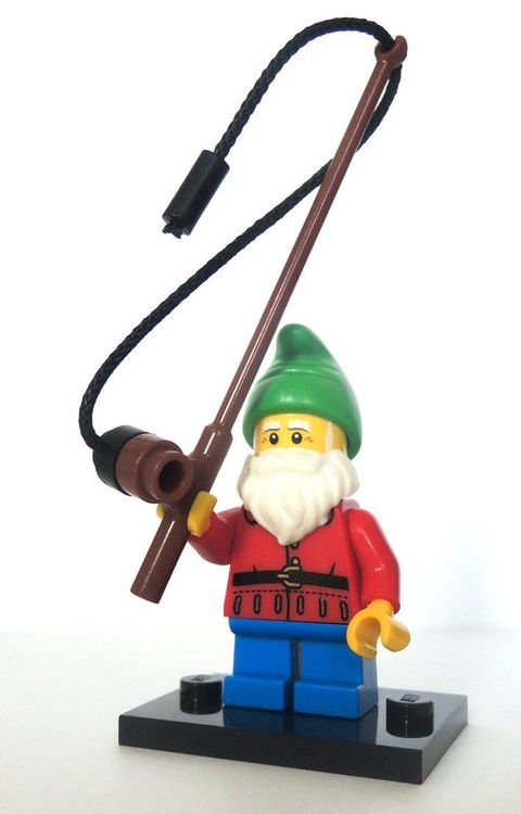 Lego Minifiguren, Serie 4, Linon Gnome / Lawn & Garden Gnome | Kaufen ...