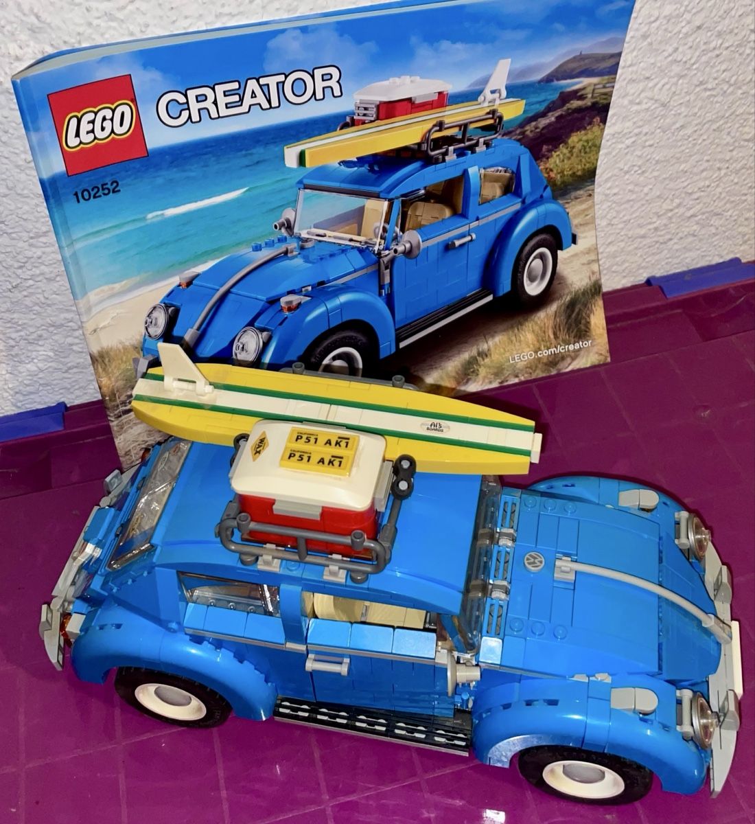 LEGO Creator VW Käfer, Set 10252 - Sommer, Sonne, Spass! (Gebraucht) in ...