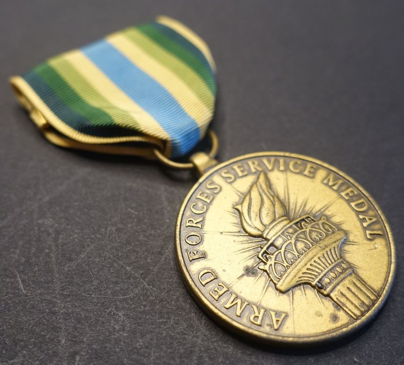 USA Armed Forces Service Medal Medaille (Gebraucht) in Kappelen für CHF ...
