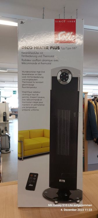 Solis Deco Heater Plus Typ 687 | Kaufen auf Ricardo