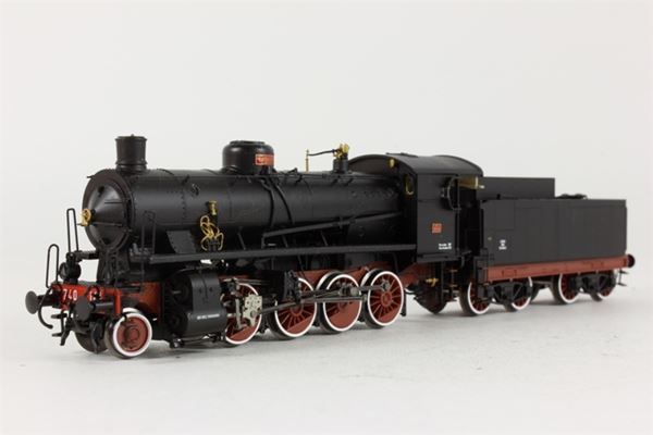 Rivarossi H0 HR 2241 FS Dampflok 740.144 Digital mit Sound (Neu und originalverpackt) in ...