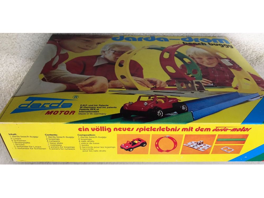 Darda-Drom Rennbahn 121 mit Beach Buggy / NEU (Neu und originalverpackt ...