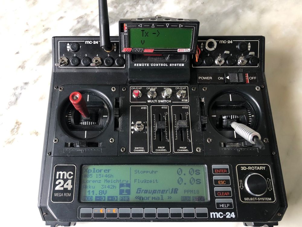 Graupner MC24 (Gebraucht) in für CHF 190 – mit Lieferung auf Ricardo kaufen