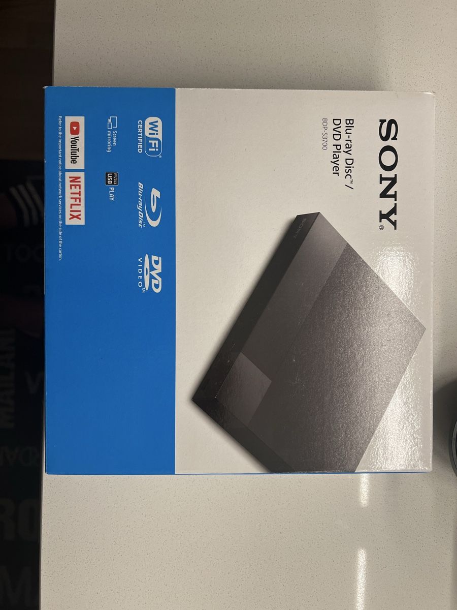 Sony Blu-ray Disc/DVD Player BDP-S3700 - Neuwertig! (Neu und ...
