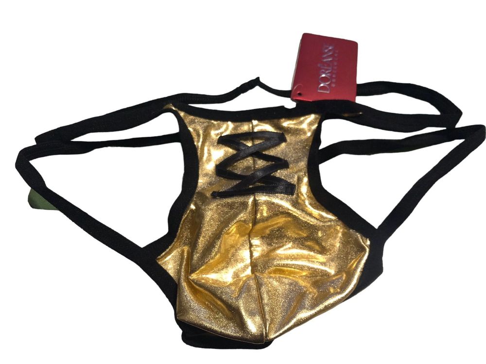 Herrenstring, gold, Gr. M | Kaufen auf Ricardo