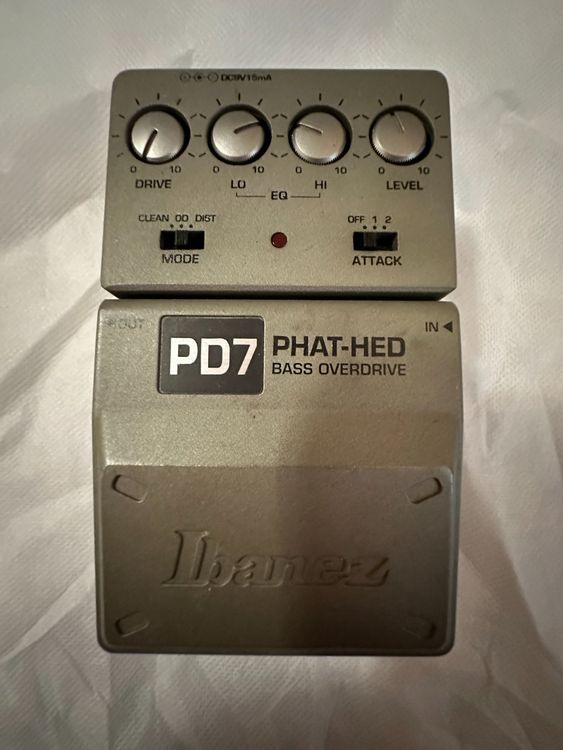 Ibanez PD7 PHAT-HED Bass Overdrive (Gebraucht) in Oberwil BL für CHF 48 ...