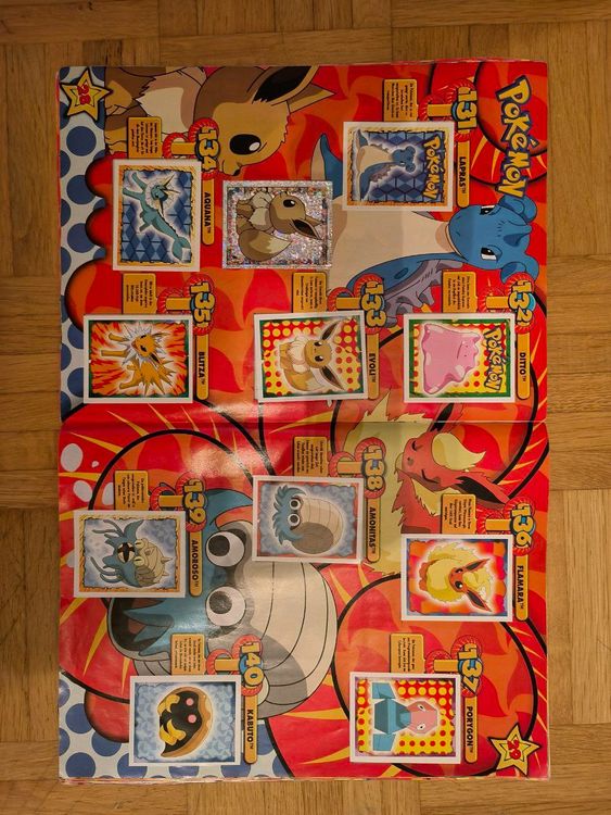 1. Pokemon Stickeralbum von 1999 (Gebraucht) in Basel für CHF 80 – mit ...