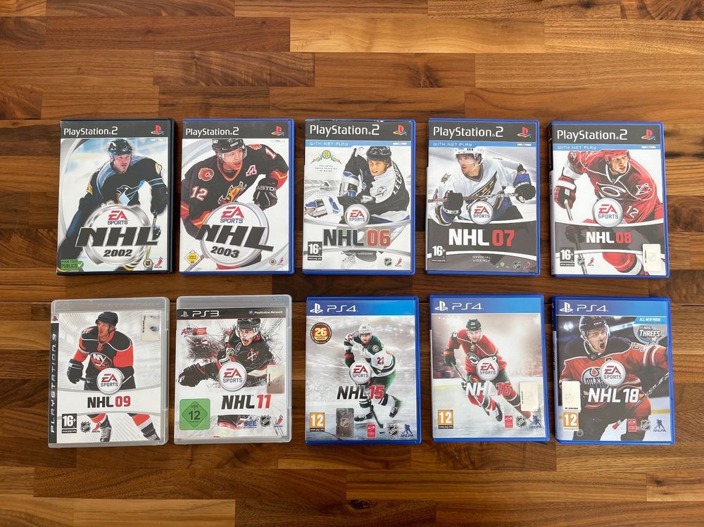 PlayStation EA Sports NHL - Set (Gebraucht) in Glattbrugg für CHF 20 ...
