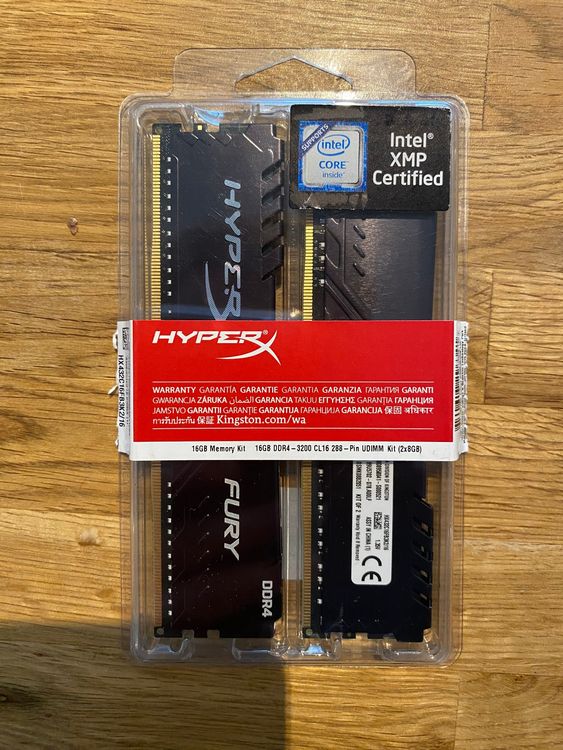 HyperX RAM DDR4-3200 Kit 2x 8GB Total 16GB | Kaufen auf Ricardo