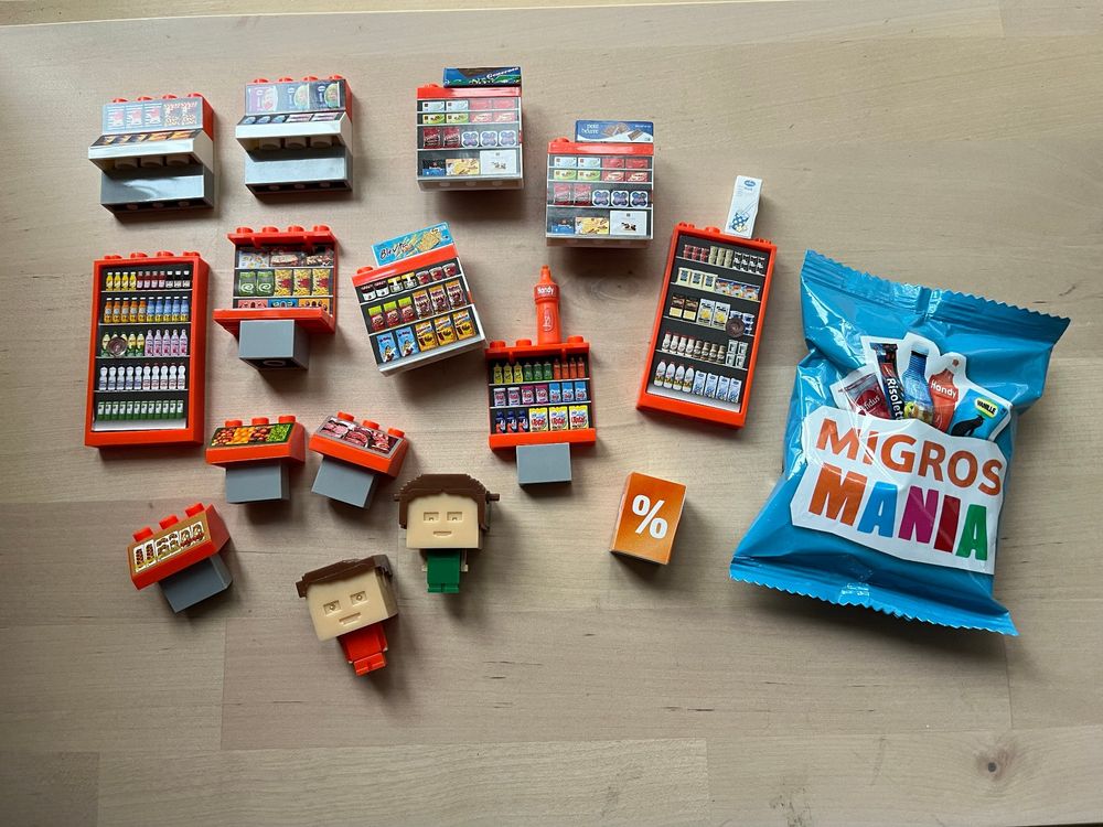 Migros Mania - lego kompatible Migros Produkte und Elemente (Neu ...