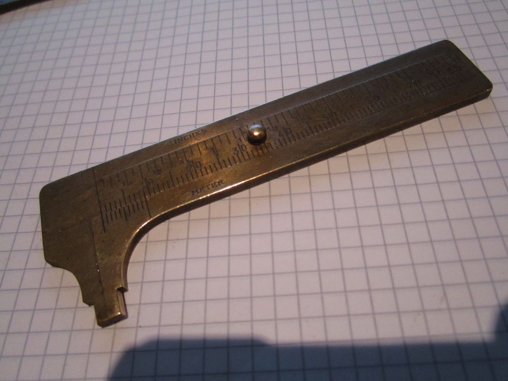 Schieblehre Mitutoyo 2 x Messing Schieblehre Messschieber | Kaufen auf ...