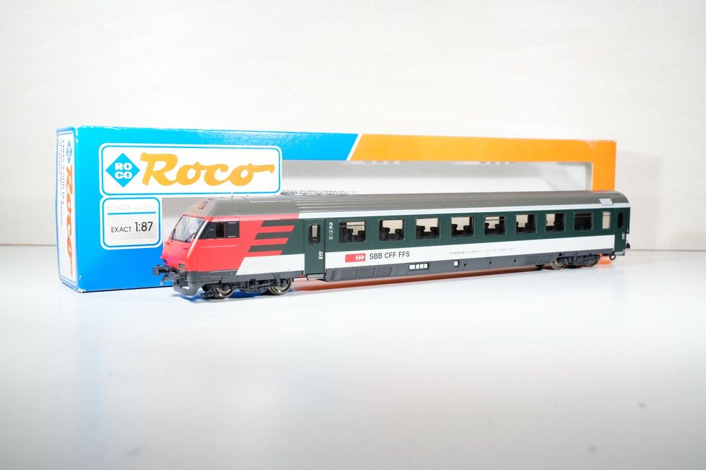 Roco H0 44892.2 SBB Steuerwagen Bt4 2. Klasse 1:87 (Gebraucht) in Goldau für CHF 101.5 – mit ...