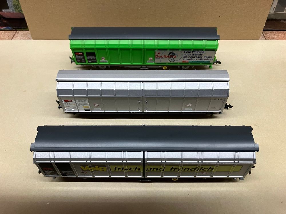 Roco 3 SBB Schiebewandwagen Hbbillns, H0 GS (Gebraucht) in Neuendorf für CHF 47 – mit Lieferung ...