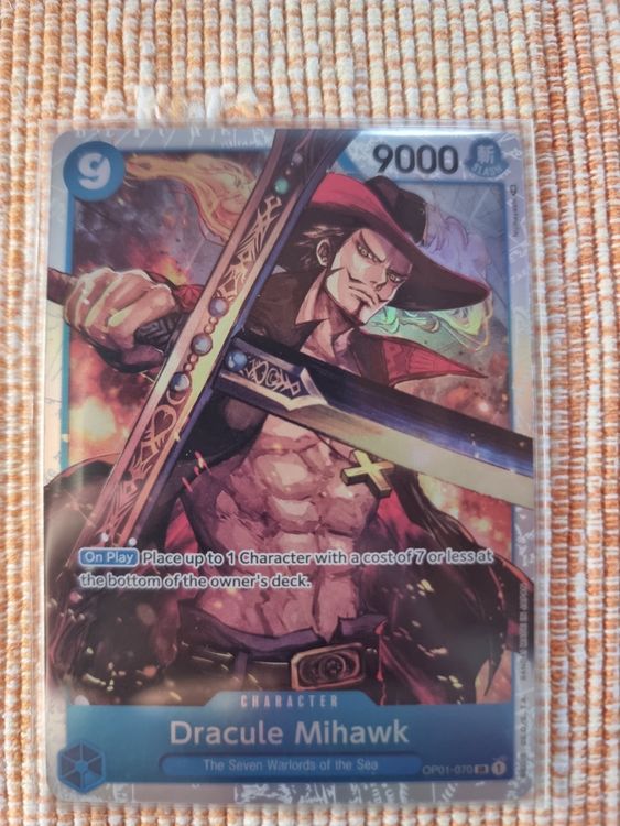 One Piece TCG Dracule Mihawk OP01-070 (Gebraucht) in Schaanwald für CHF ...
