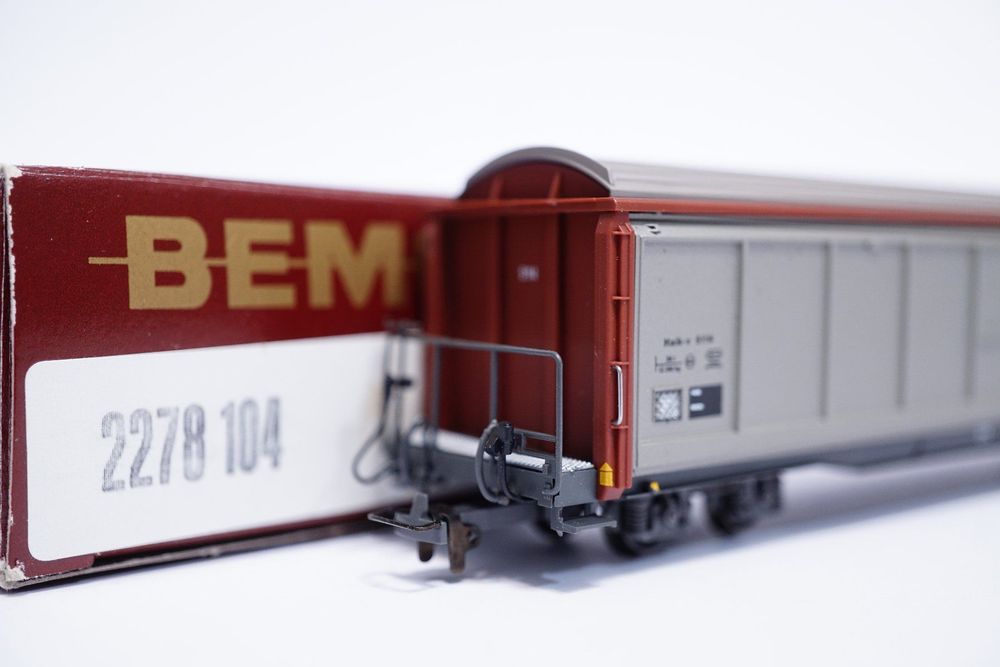 4∑ Bemo 2278 104 Rhb Schiebewandwagen 5114 Haik-V (D'occasion) à ...