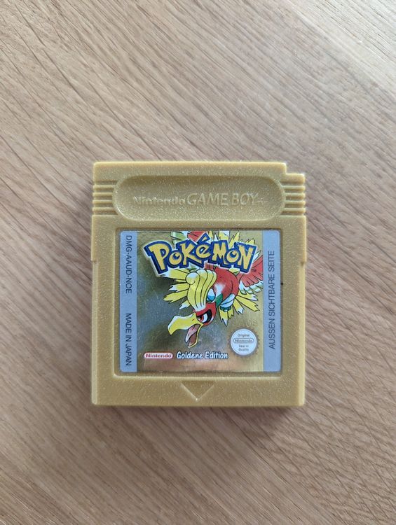 Pokemon Goldene Edition für Gameboy | Kaufen auf Ricardo