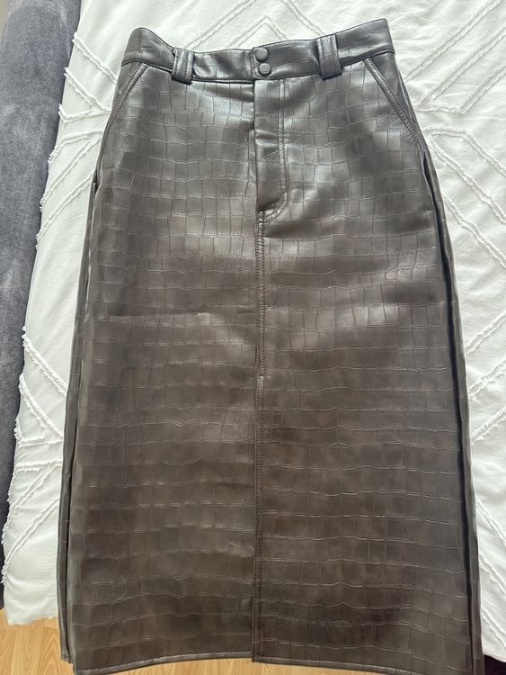 Leder Rock | Kaufen auf Ricardo