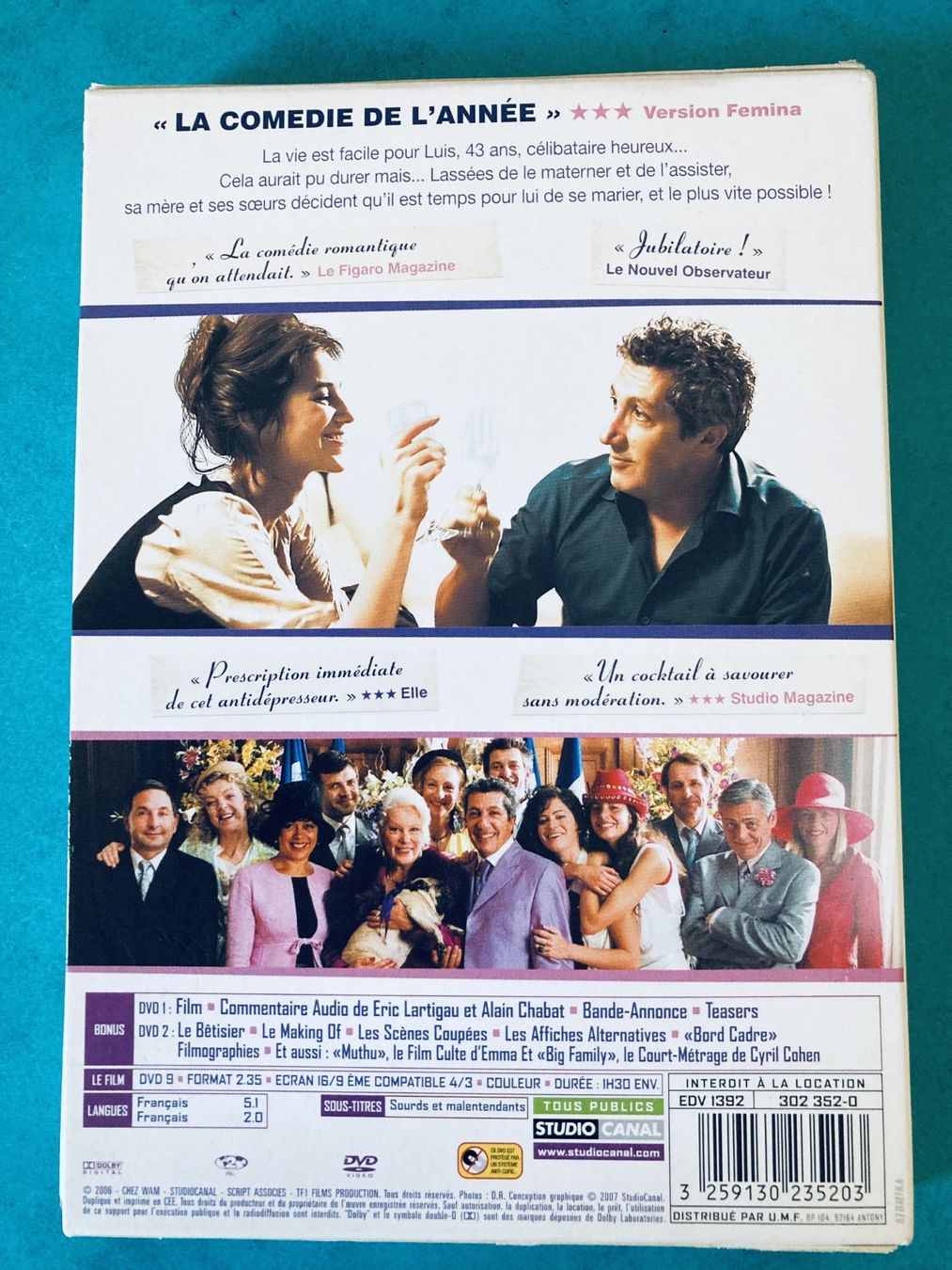 Prête-moi ta main - Alain Chabat Charlotte Gainsbourg (D'occasion) à Neuchâtel pour CHF 3 – avec ...