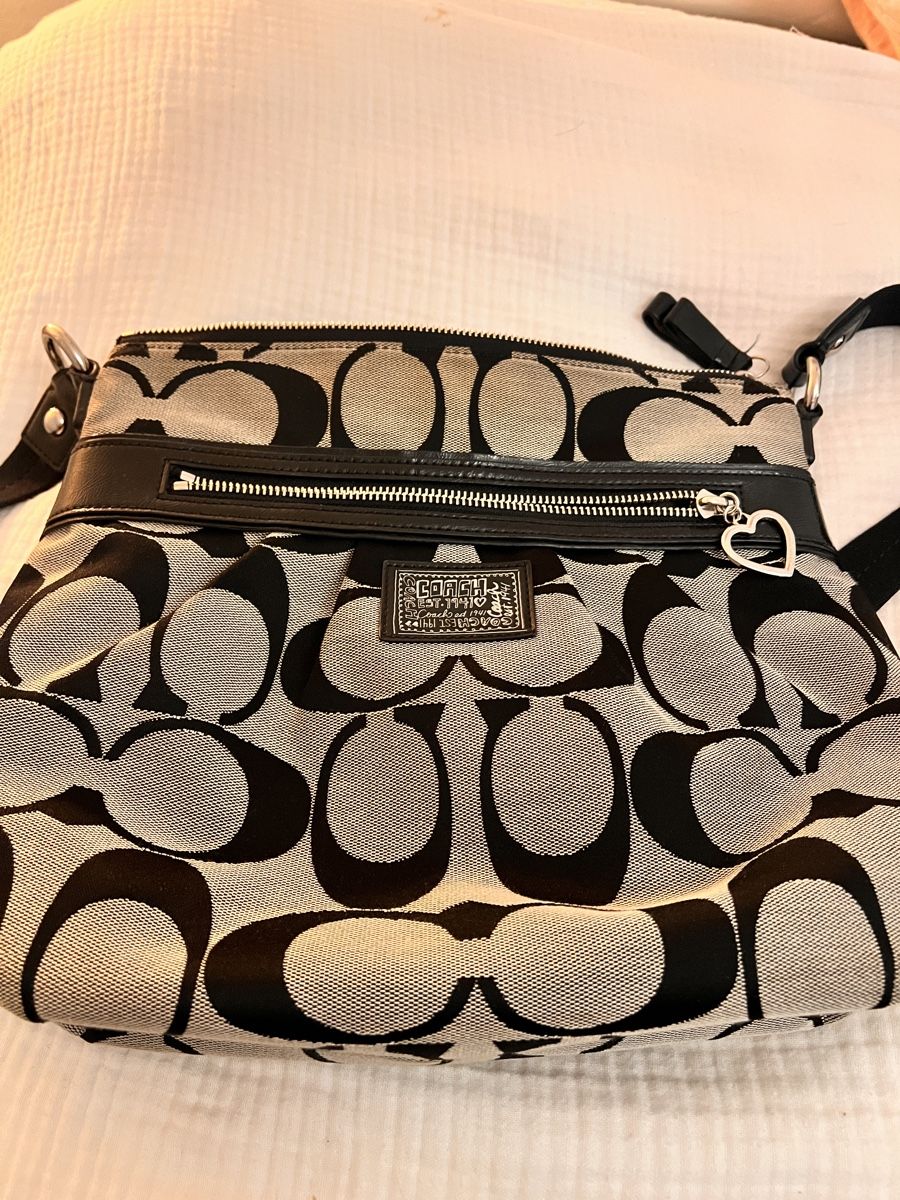 wunderschöne Coach Handtasche mit Muster, Top Zustand! (Neu (gemäss ...