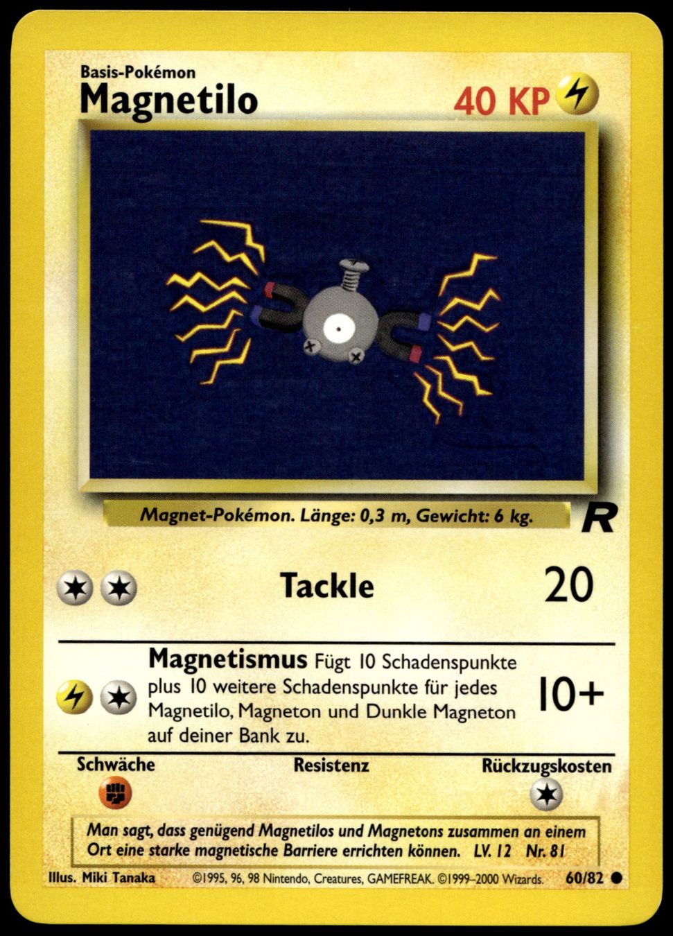 Magnetilo 60/82 Pokémon Team Rocket ab 1.- (Gebraucht) in Uster für CHF ...