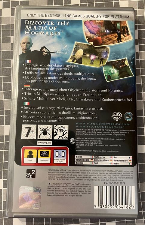 Harry Potter and the Order of the Phoenix (PSP) (Gebraucht) in Winkel ...