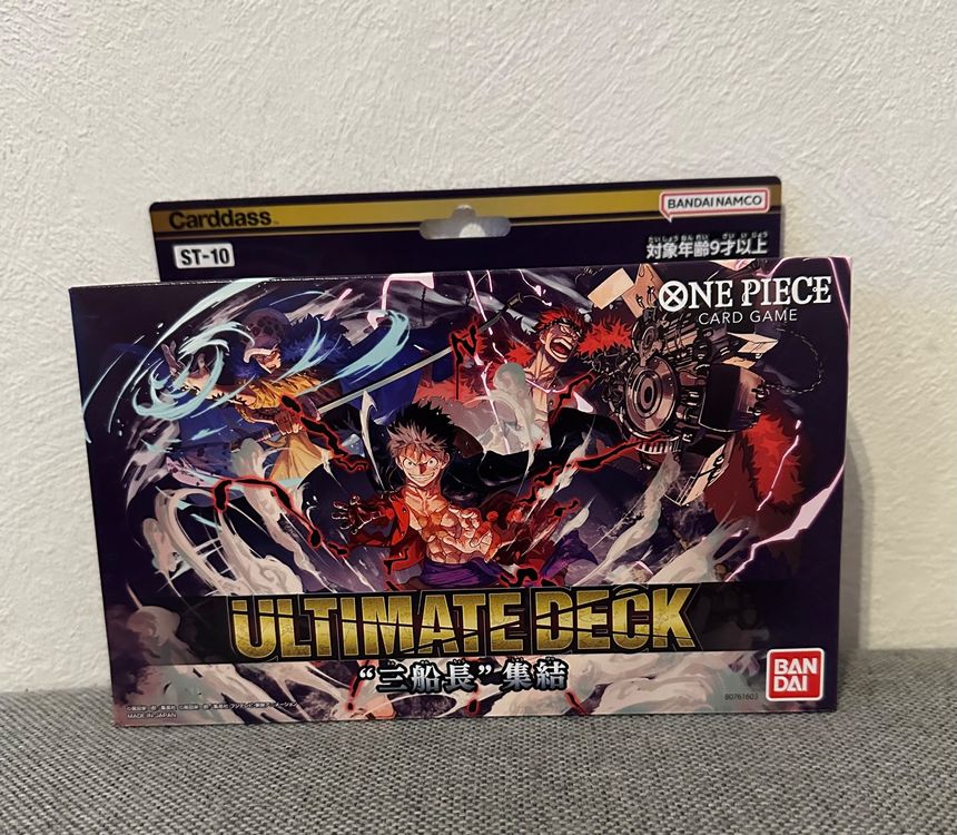 One Piece ST10 ULTIMATE DECK Starter Deck JP Version | Kaufen auf Ricardo