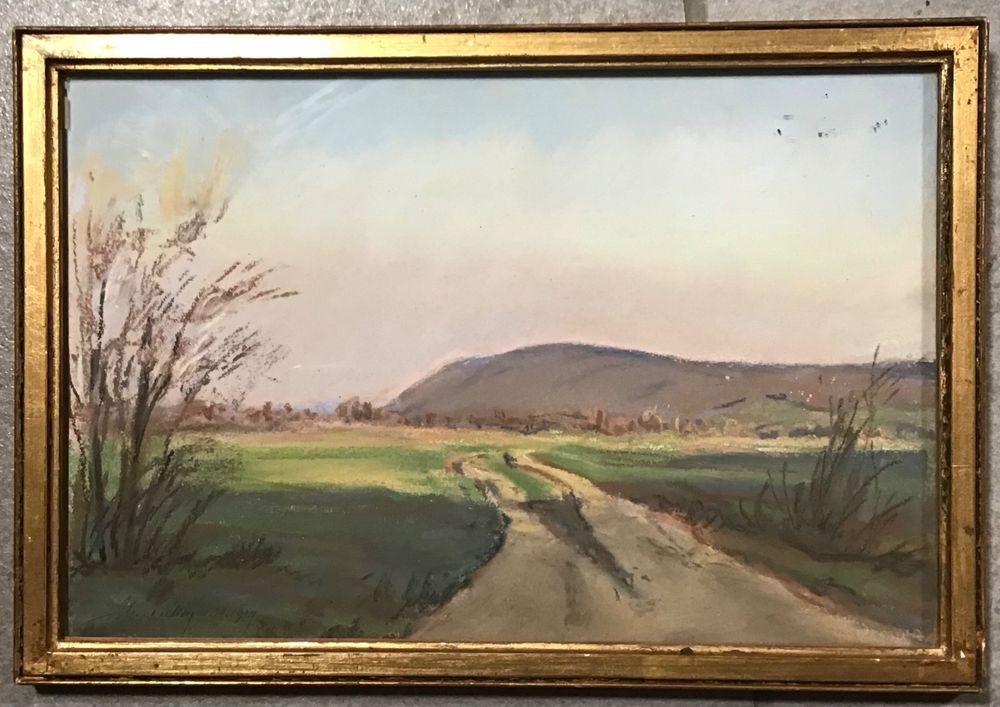 Alice PEILLON (XX-XXI) Landschaft Pastell Gemälde | Kaufen auf Ricardo