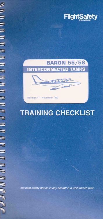 Beech Baron 55 / 58 Checklist, 1993 (Gebraucht) in Pfäffikon ZH für CHF ...