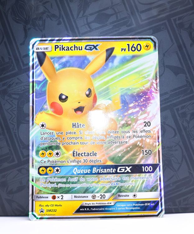 Pikachu GX (SM 232) - Pokemon TCG - JUMBO - FR | Kaufen auf Ricardo
