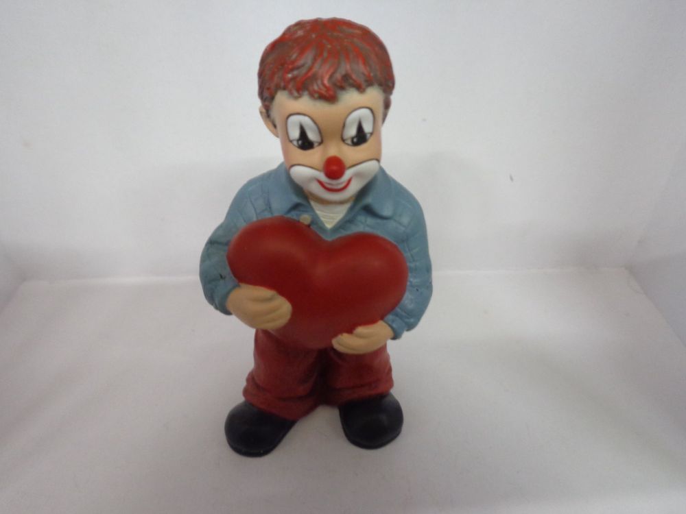 Gilde Clown Original Stehend mit grossem Herz Original mit (Neu (gemäss ...