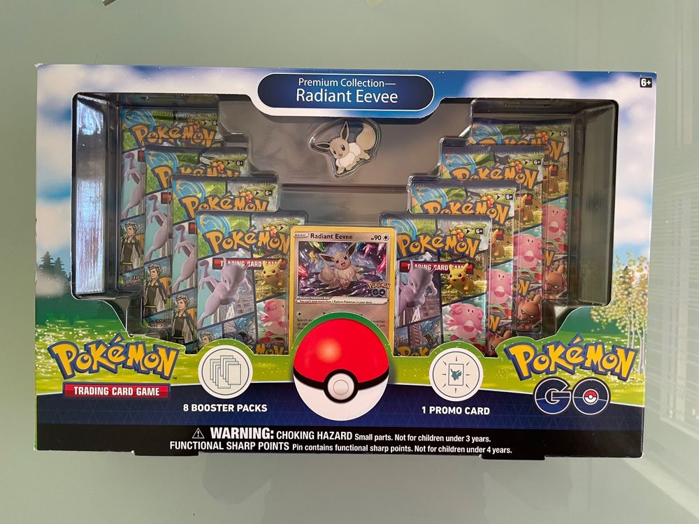 Pokémon Go Radiant Eevee Premium Collection Box | Kaufen auf Ricardo