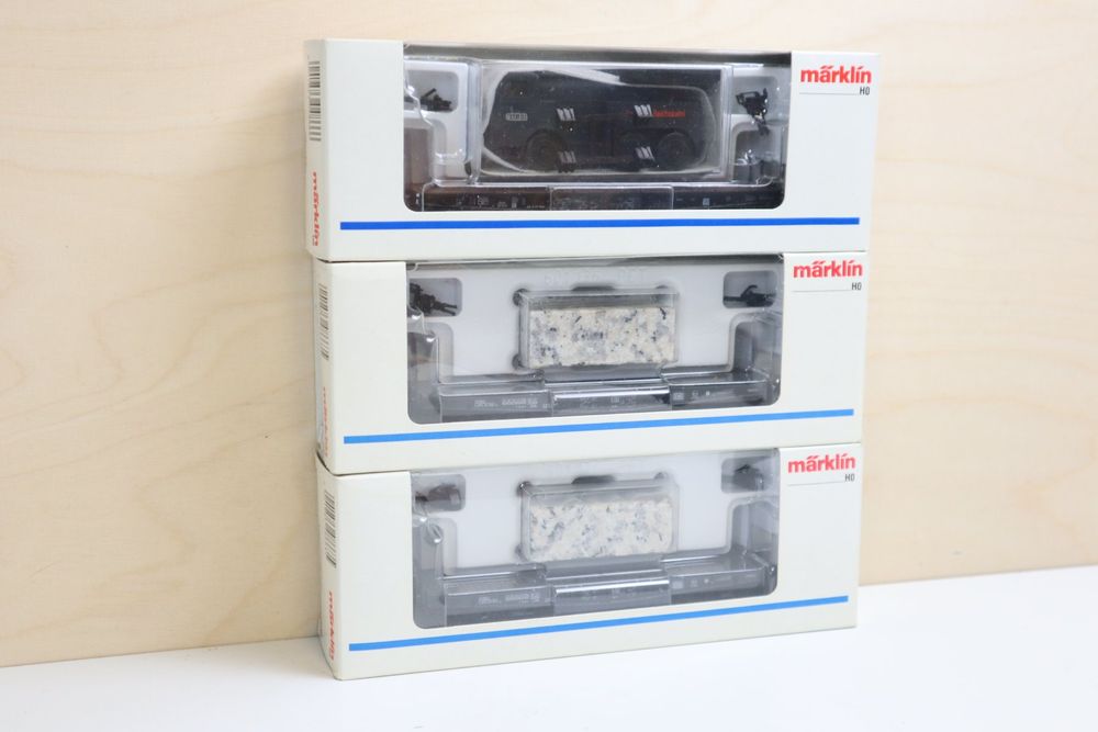 Märklin 3 x Schwerlastwagen 48663/4866 - Top Modelle H0 (Gebraucht) in ...