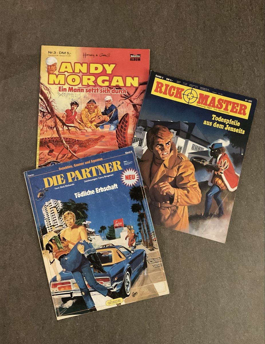 Andy Morgan, Rick Master, Die Partner - 3 Comic-Hefte! (Gebraucht) in ...