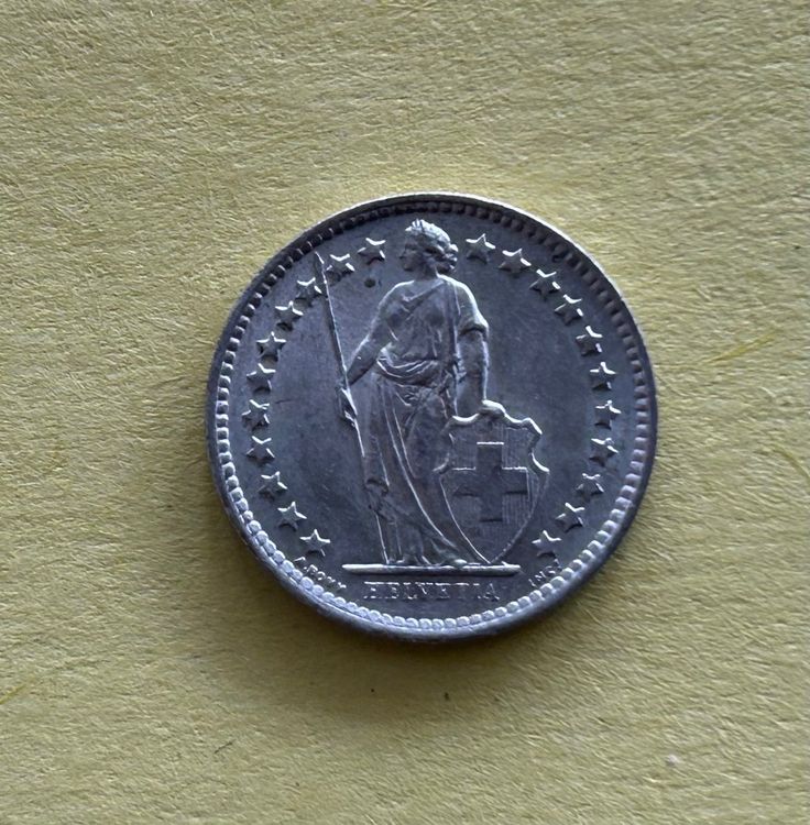 Silbermünze 1/2 Franken 1963 B Schweiz | Kaufen auf Ricardo