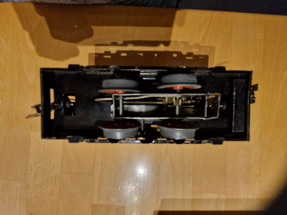 Märklin Spur 0 Uhrwerklok Blech grün – 1920er Jahre – läuft (Gebraucht ...