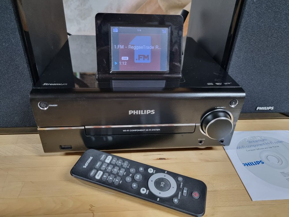 Philips Streamium MCI730 - WiFi-Komponenten-HiFi-Anlage (Gebraucht) in ...