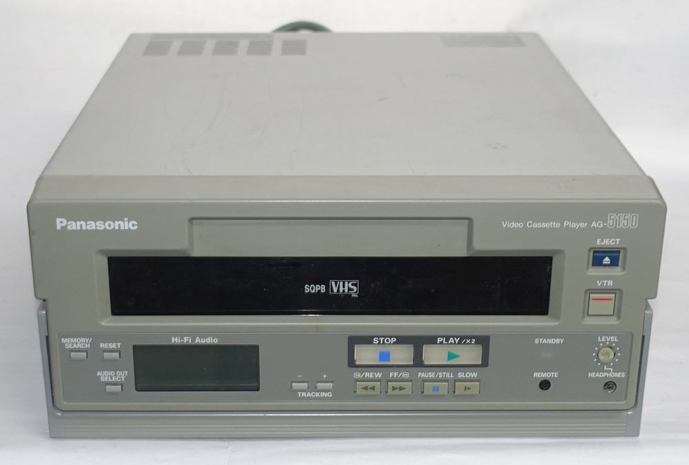 Panasonic professioneller VHS Videoplayer AG-5150-E (Gebraucht) in ...