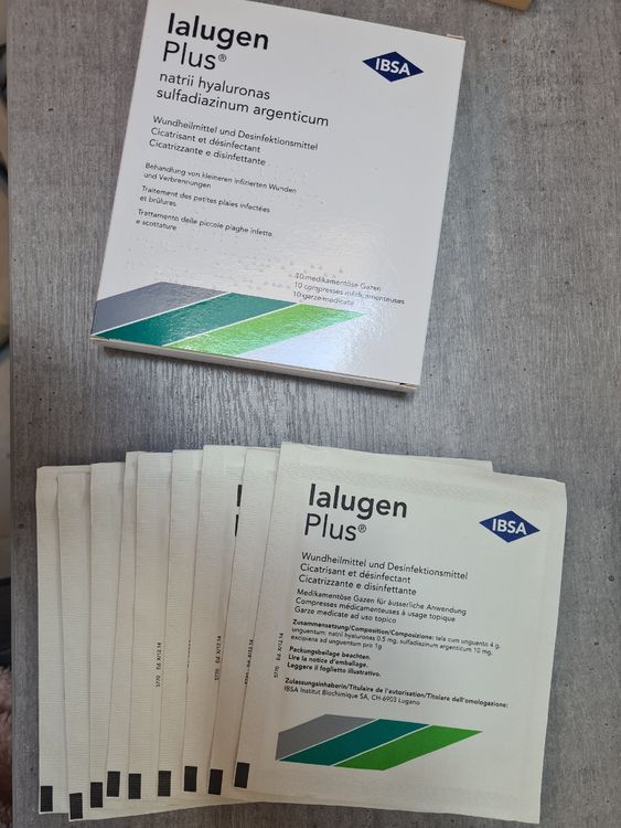 Ialugen Plus Wundheilmittel und Desinfektionsmittel (Gebraucht) in für ...