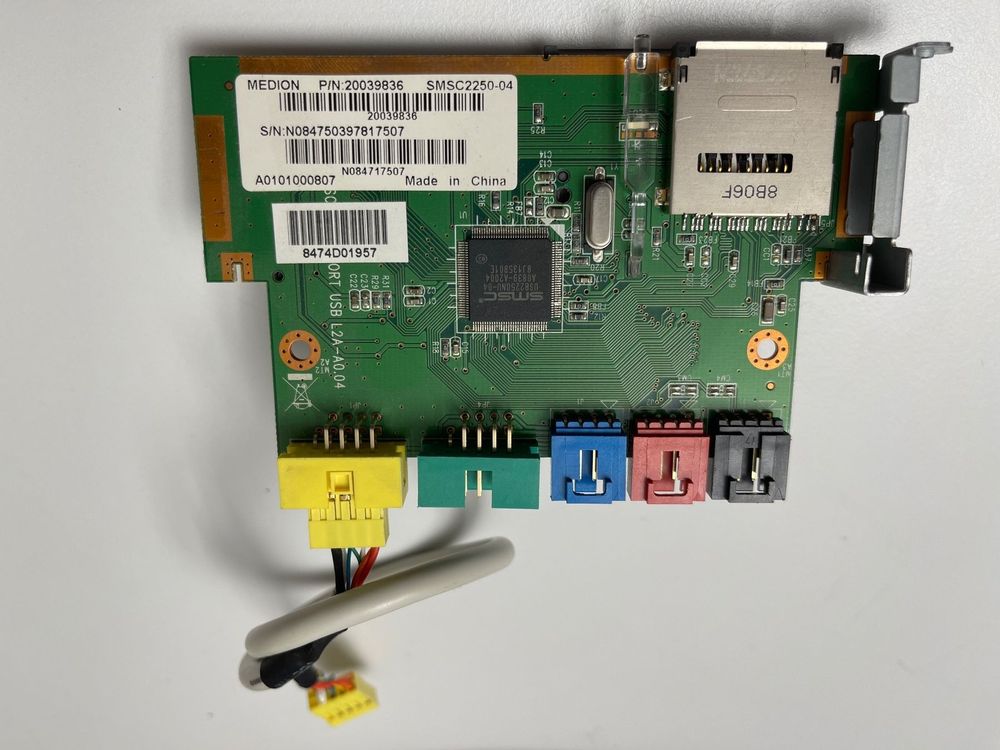 Medion 20039836 SMSC2250-04 Media Card Reader Board (Gebraucht) in ...
